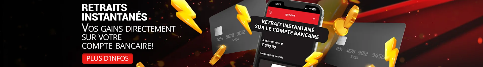 Jeux de casino en ligne Belgique | Retraits instantanés