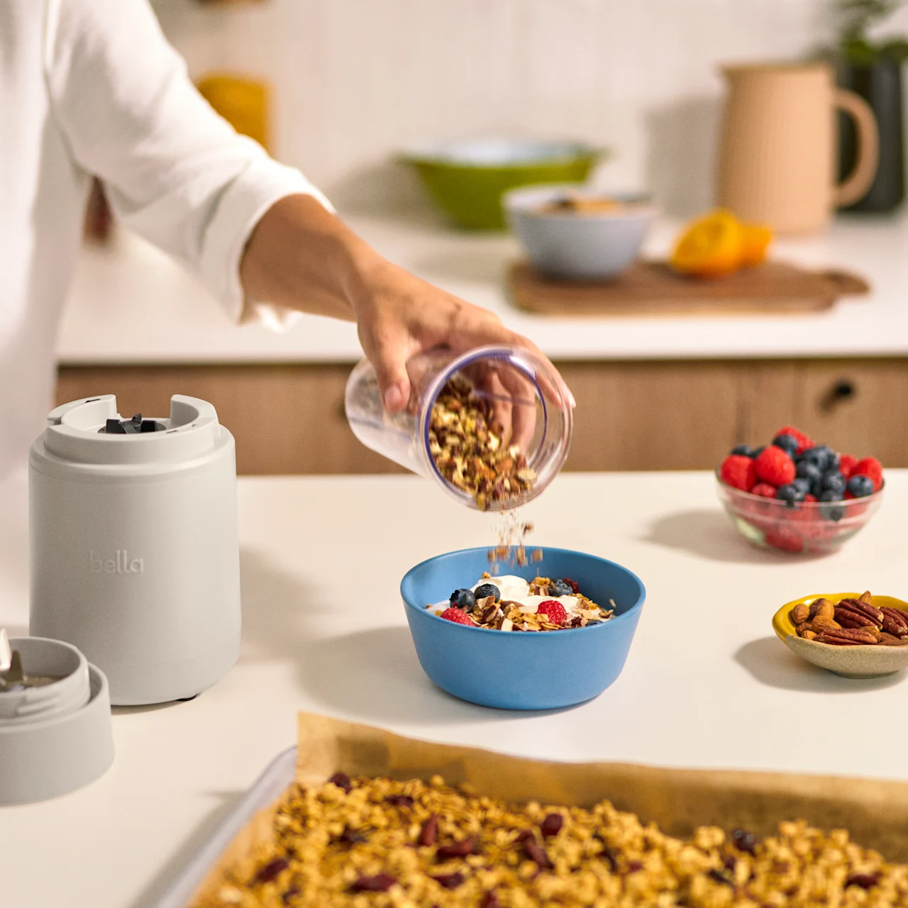bella Rocket Blender Boost - High-Speed Personal Blender for Smoothies ...