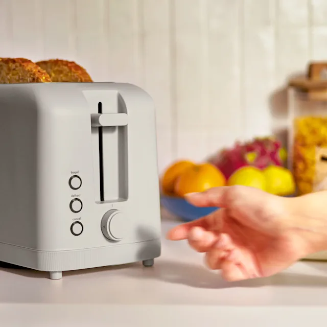 bella 4-Slice Slim Toaster – Space-Saving Toaster with Extra-Long Slots ...