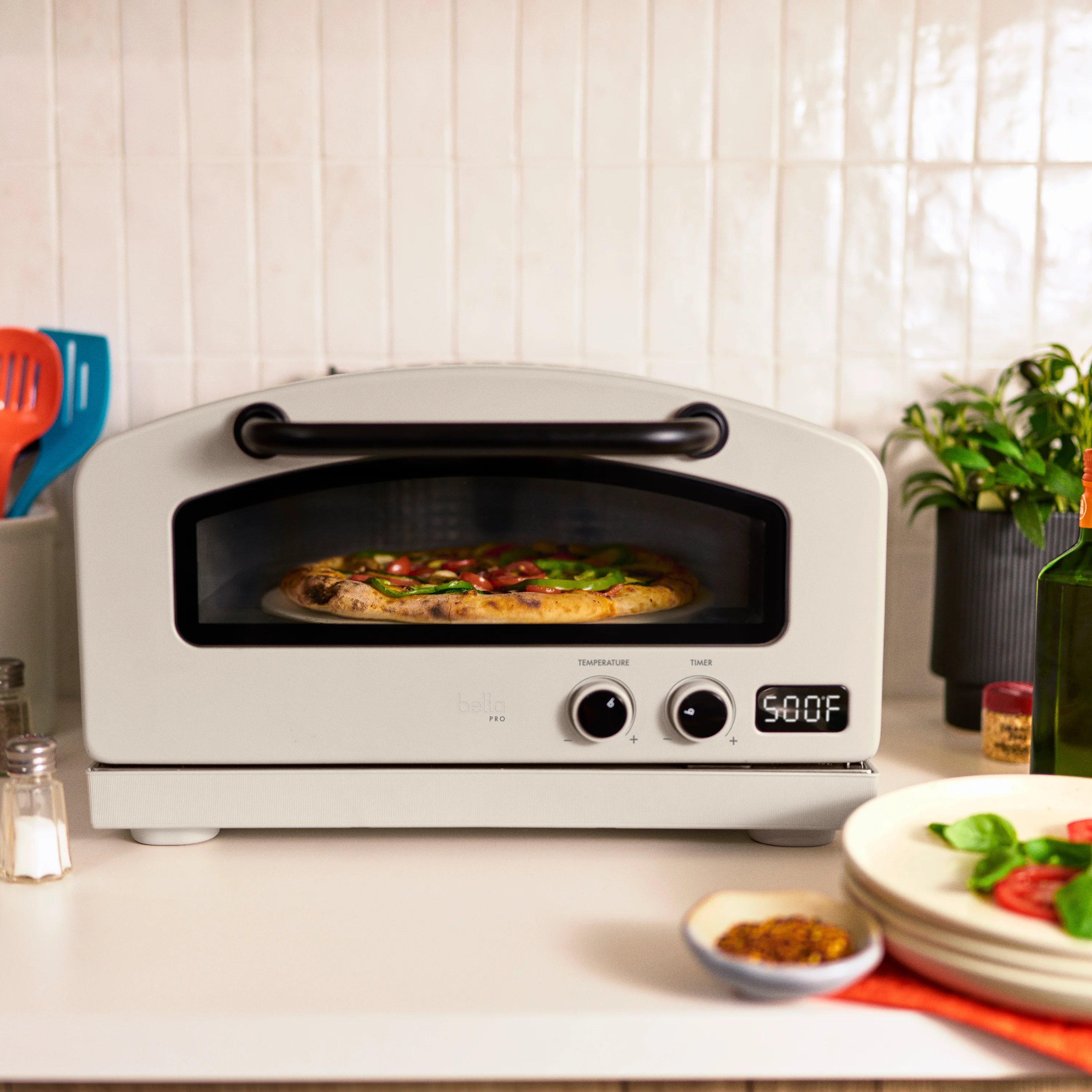 bella Pro Blaze Pizza Oven - Indoor Portable Pizza Oven for Perfect ...
