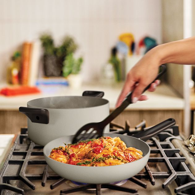 bella 21-Piece Ceramic Nonstick Cookware Set - Complete Pots and Pans ...