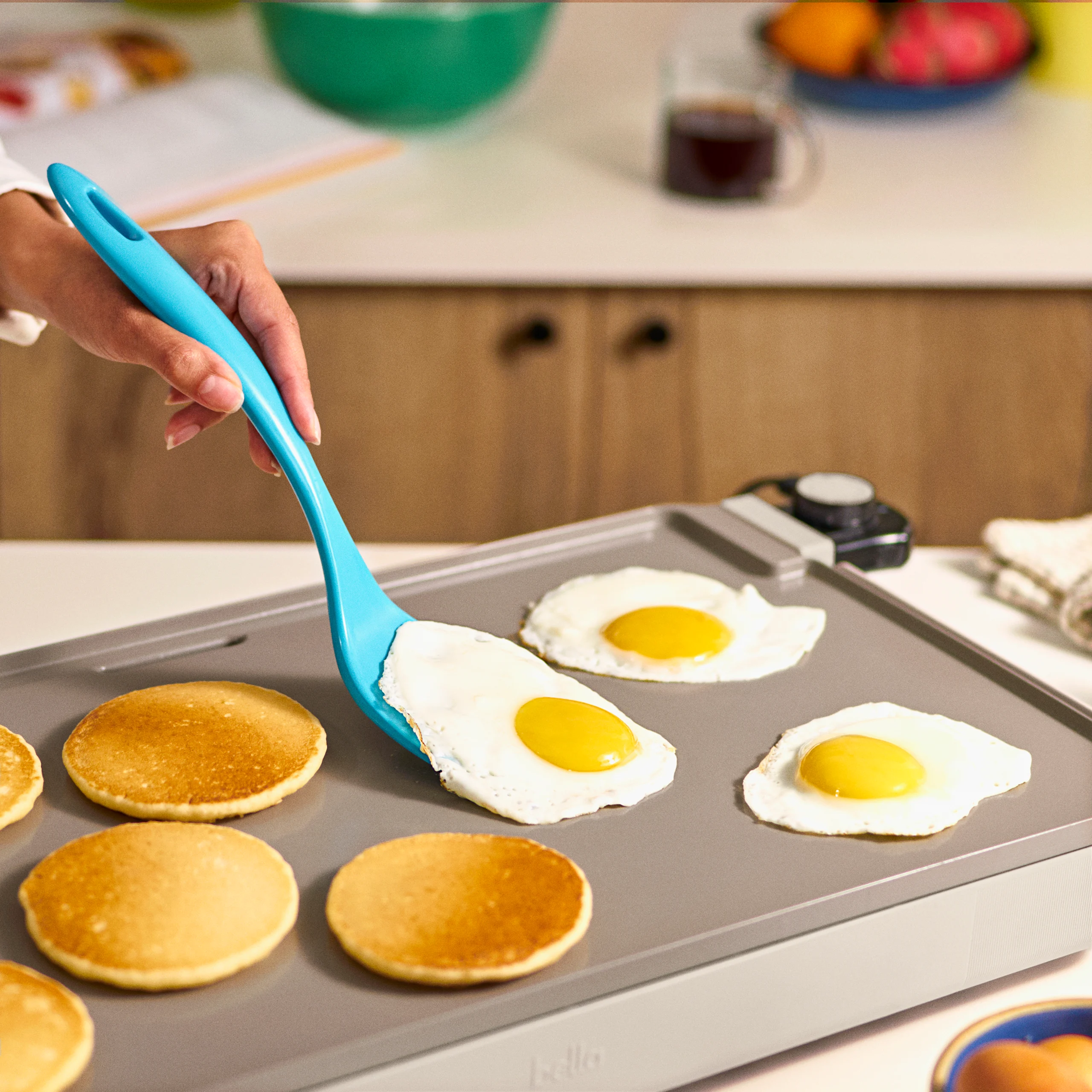 bella 12" x 22" XL Griddle with Warming Tray - Extra-Large Electric ...