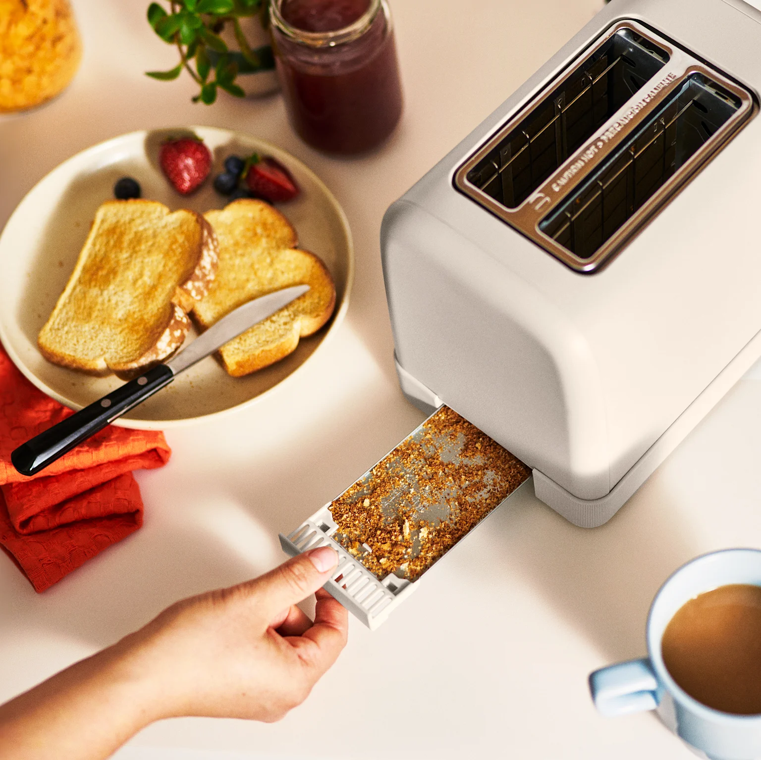 bella 2-Slice Toaster - Extra Wide Slots & Browning Control