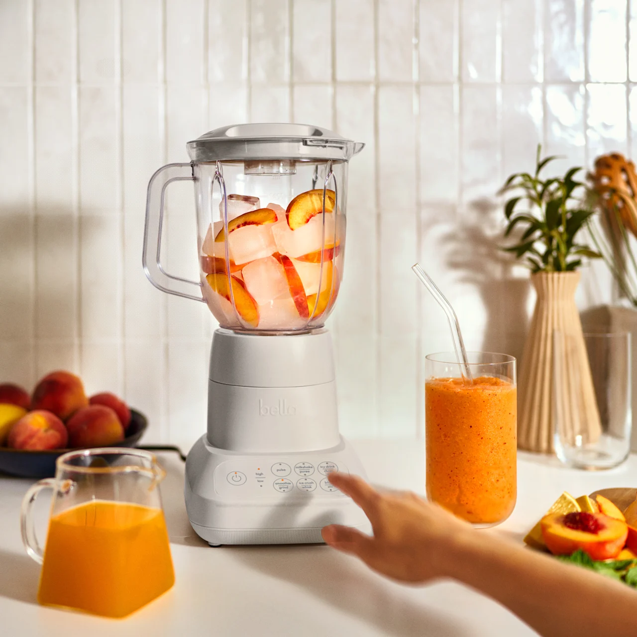 bella Flip and Store Blender - Compact Countertop Blender for Smoothies ...