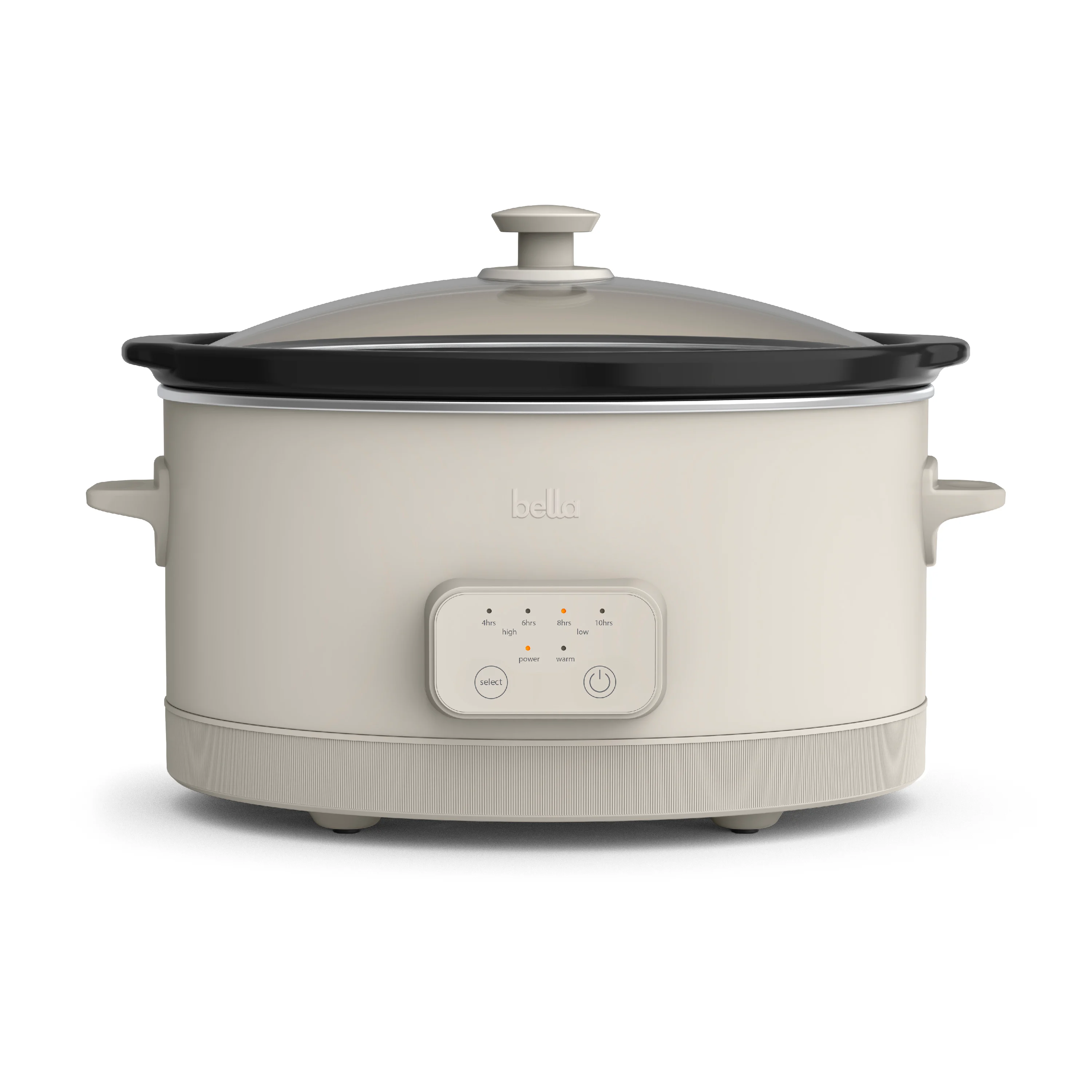 bella 6-Quart Programmable Slow Cooker - Digital Crock Pot with Timer ...