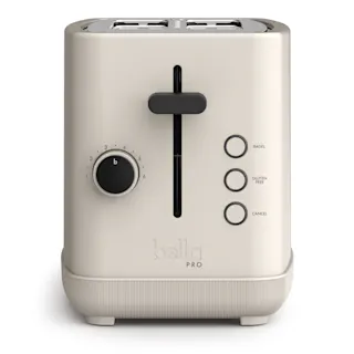 bella PRO 2 Slice Toaster - Extra-Wide Slots & Digital Browning