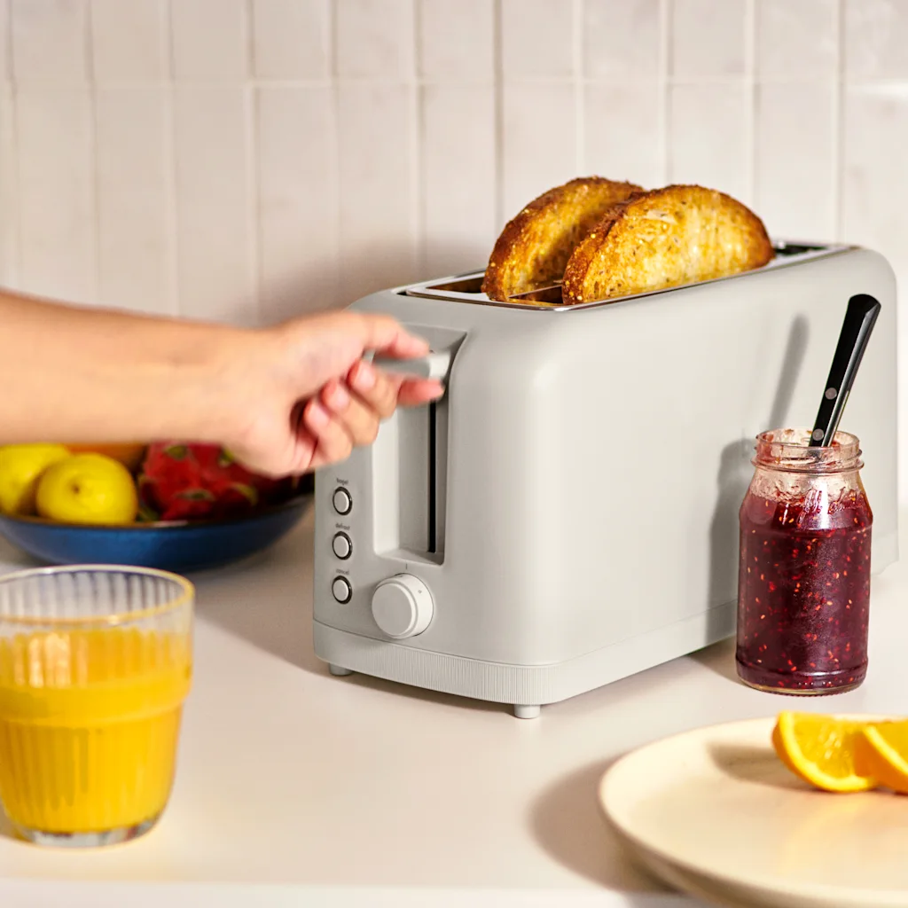 bella 4-Slice Slim Toaster – Space-Saving Toaster with Extra-Long Slots ...