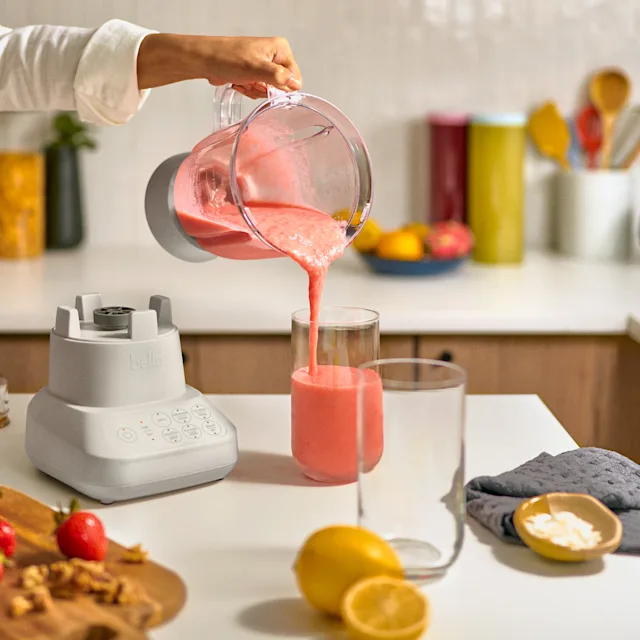 bella Flip and Store Blender - Compact Countertop Blender for Smoothies ...
