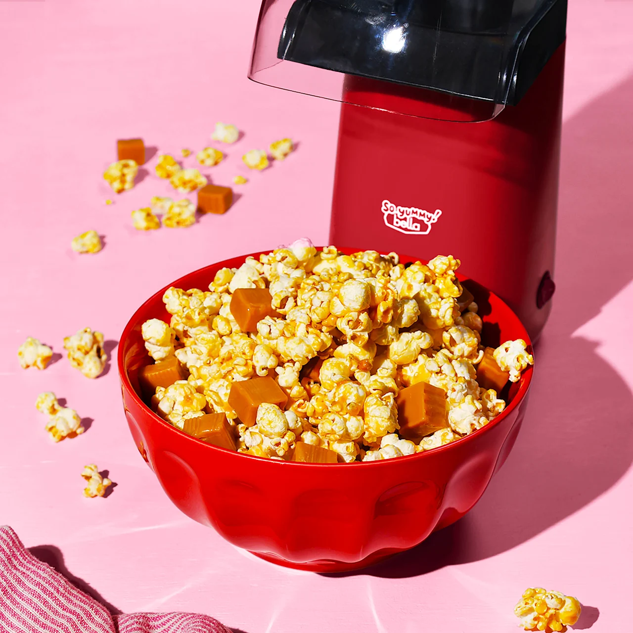 So Yummy by bella 16-Cup Popcorn Maker - Hot Air Popcorn Machine for ...