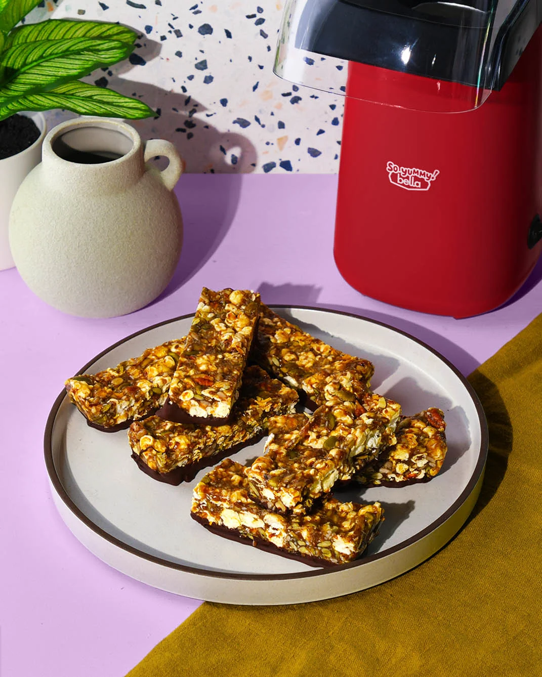 So Yummy by bella 16-Cup Popcorn Maker - Hot Air Popcorn Machine for ...