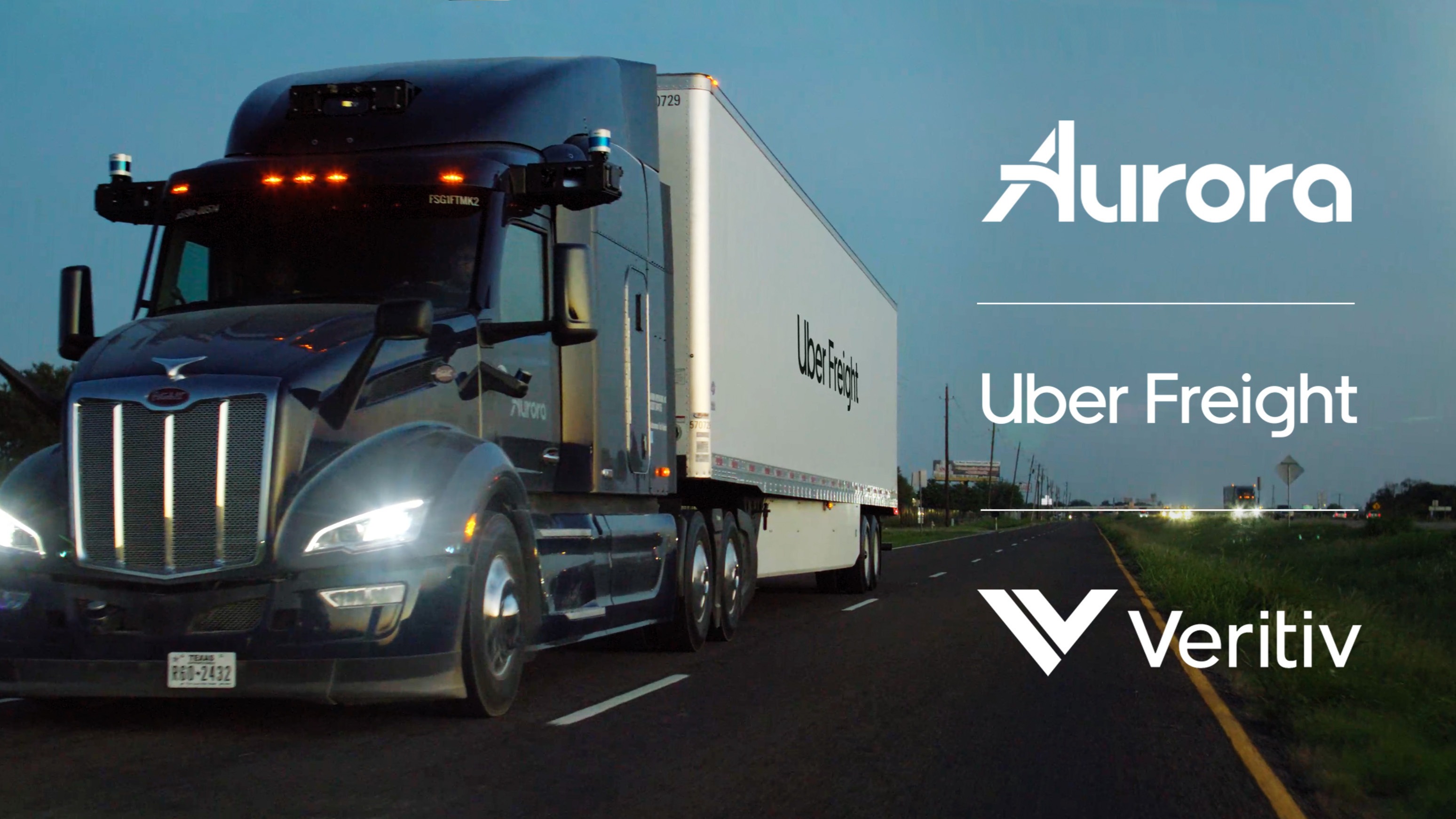Uber Freight and Aurora expand pilot in Texas with Veritiv | Uber Freight