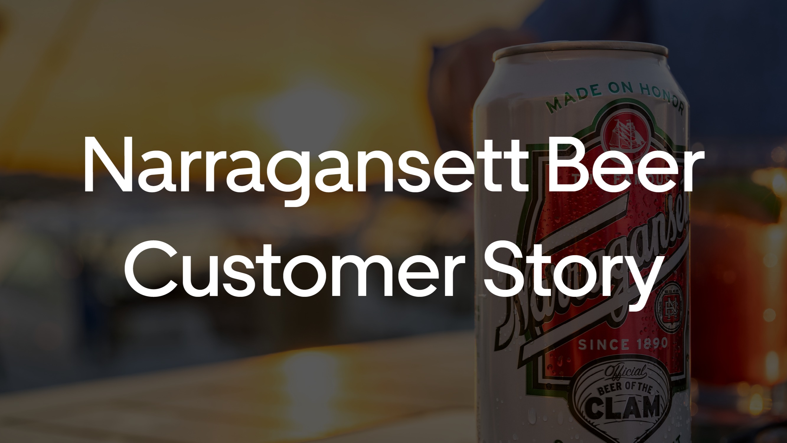 Customer story: Narragansett Beer | Uber Freight