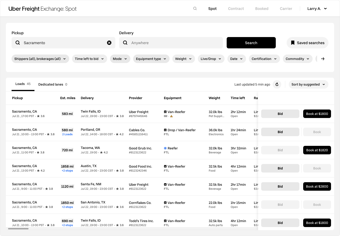 Uber Freight Advances Vision for Industry-Wide Procurement Platform ...