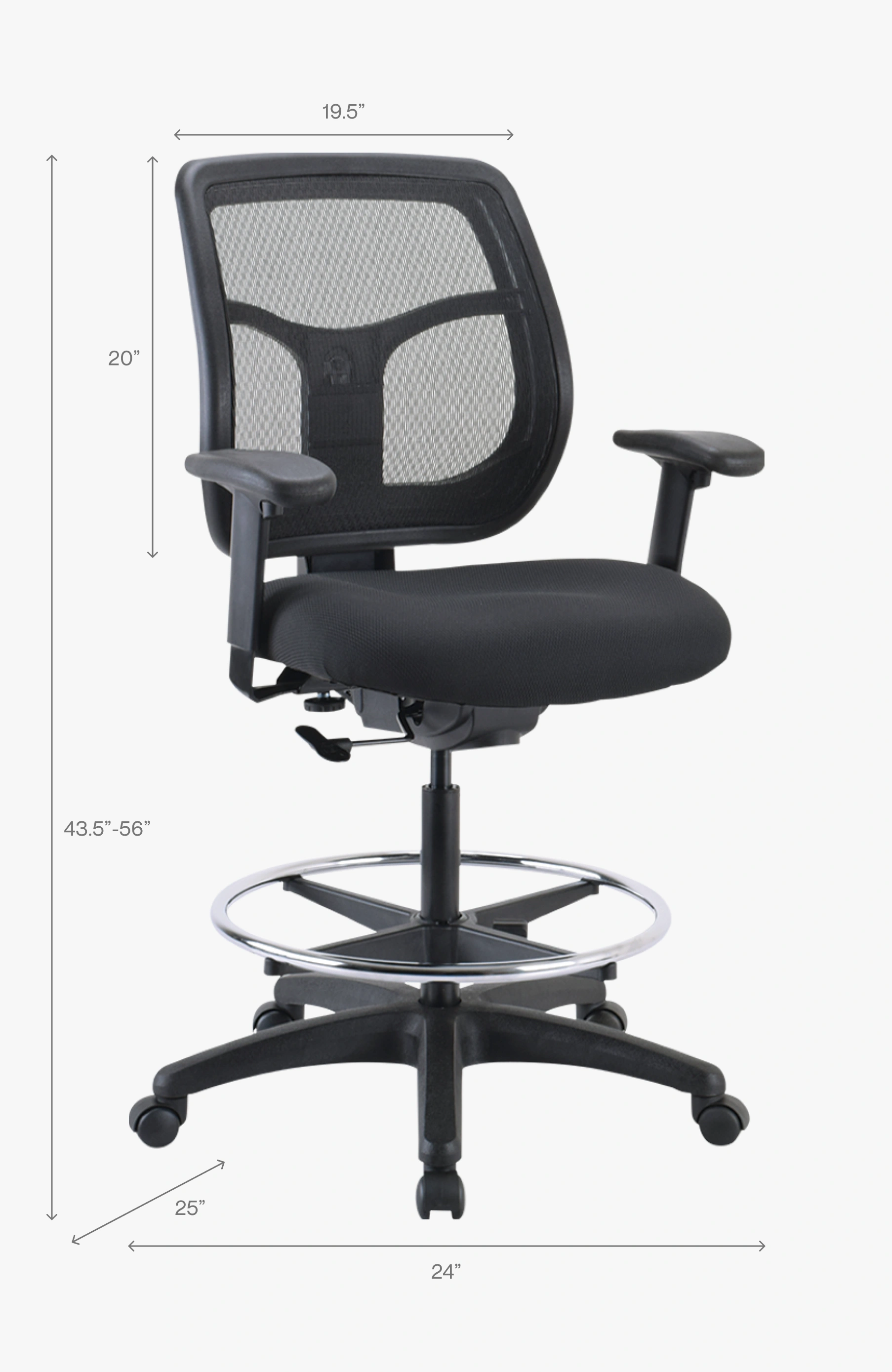 Apollo Drafting Chair | Eurotech