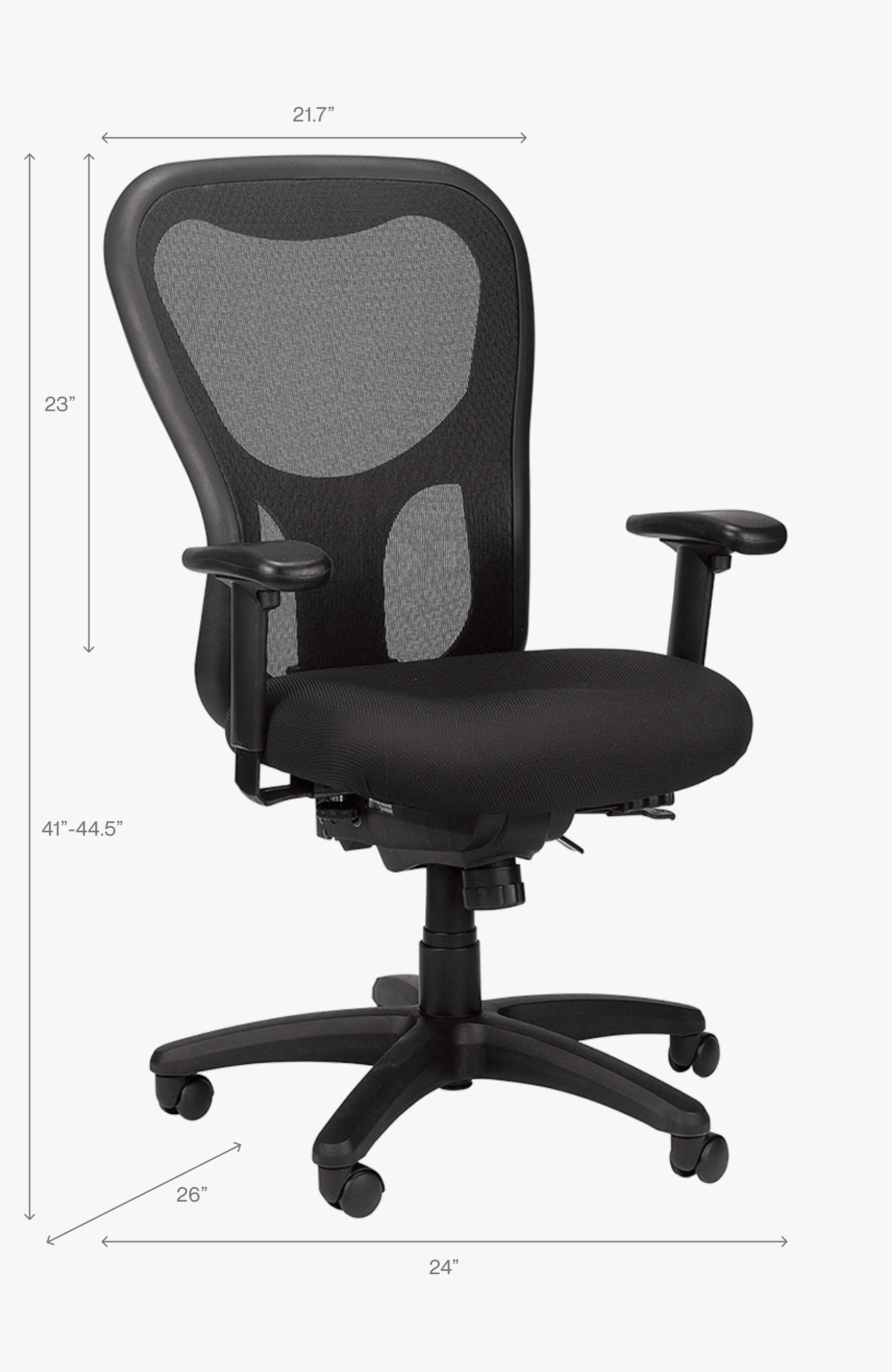 Apollo High-back Multi-function With Seat Slider | Eurotech