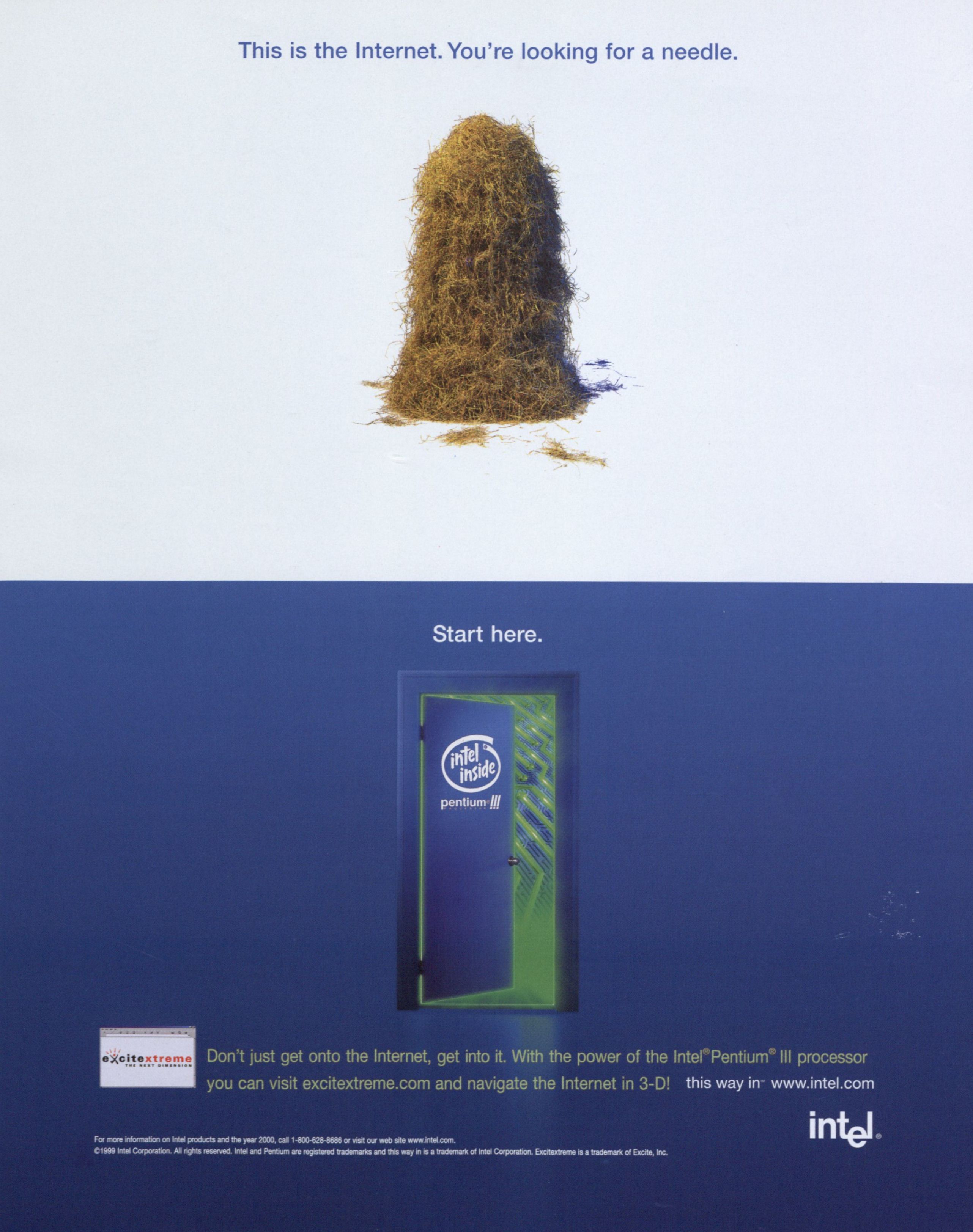 Explore Intel’s history- Marketing the Pentium III