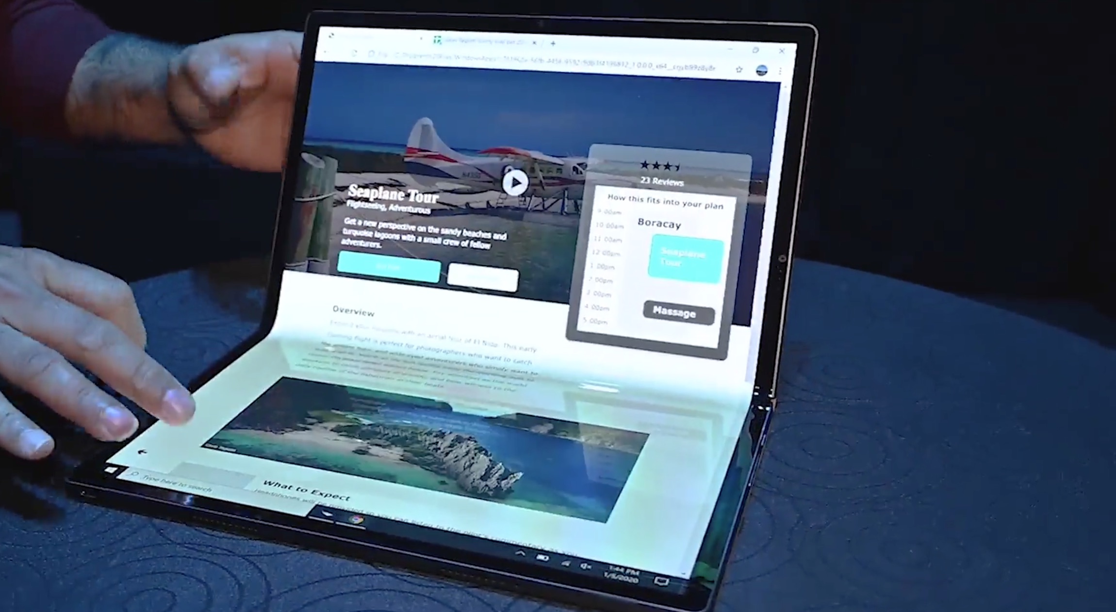 Explore Intel’s history- The Foldable Screen