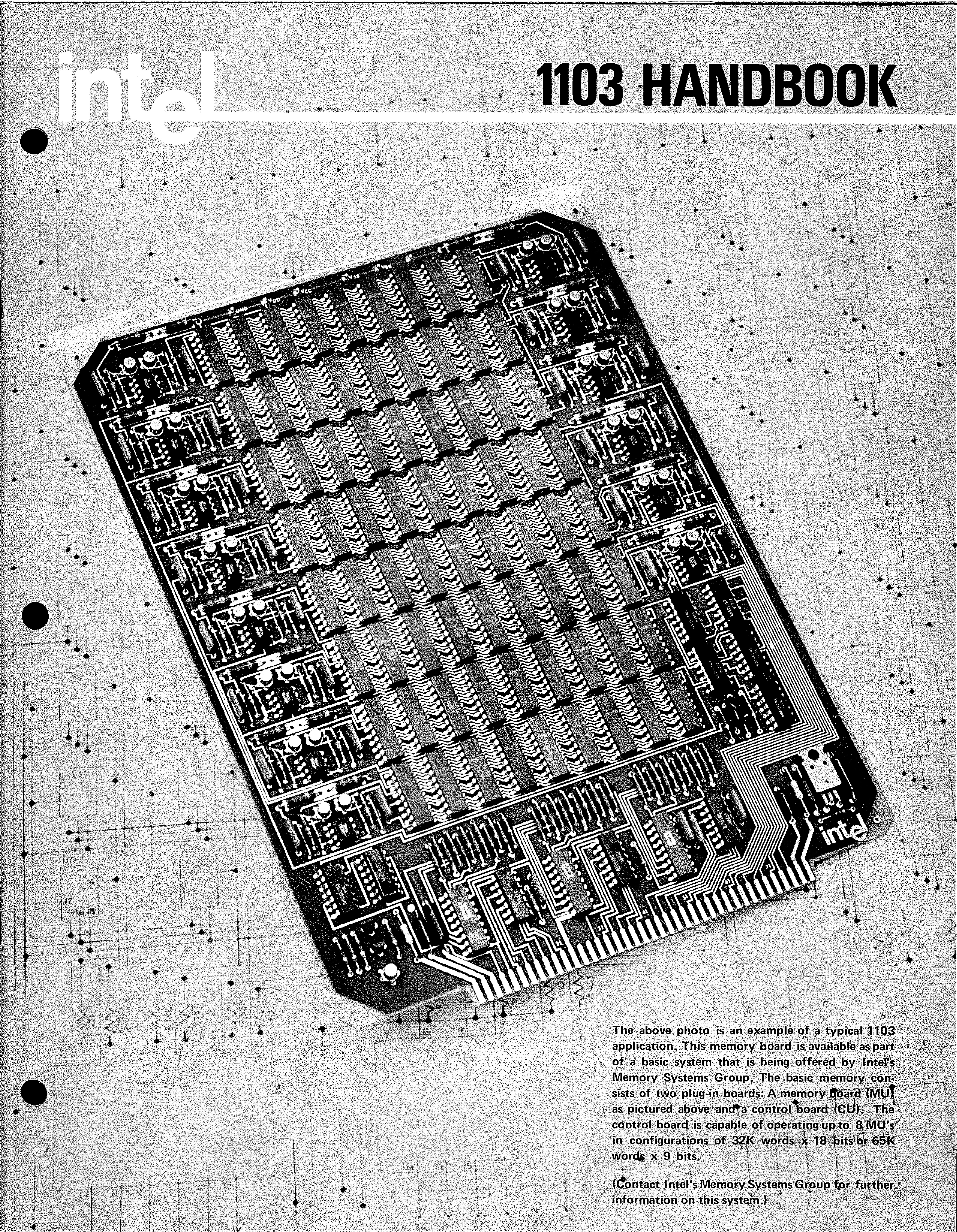 Explore Intel’s history- Advertising the 1103