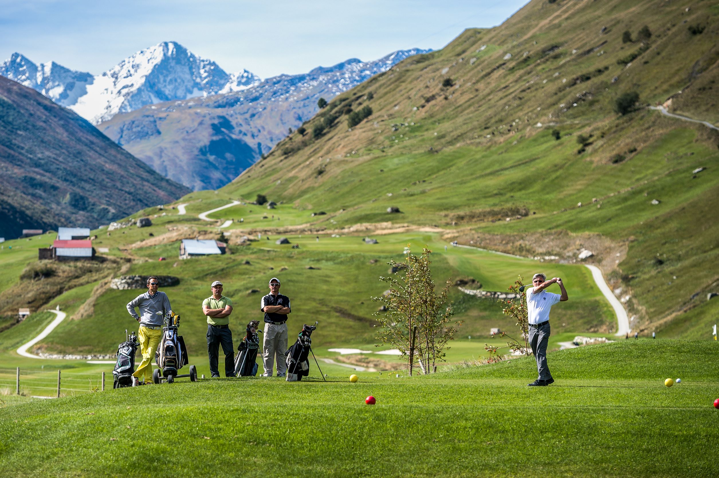 Golf tournaments on the Andermatt Golf Course