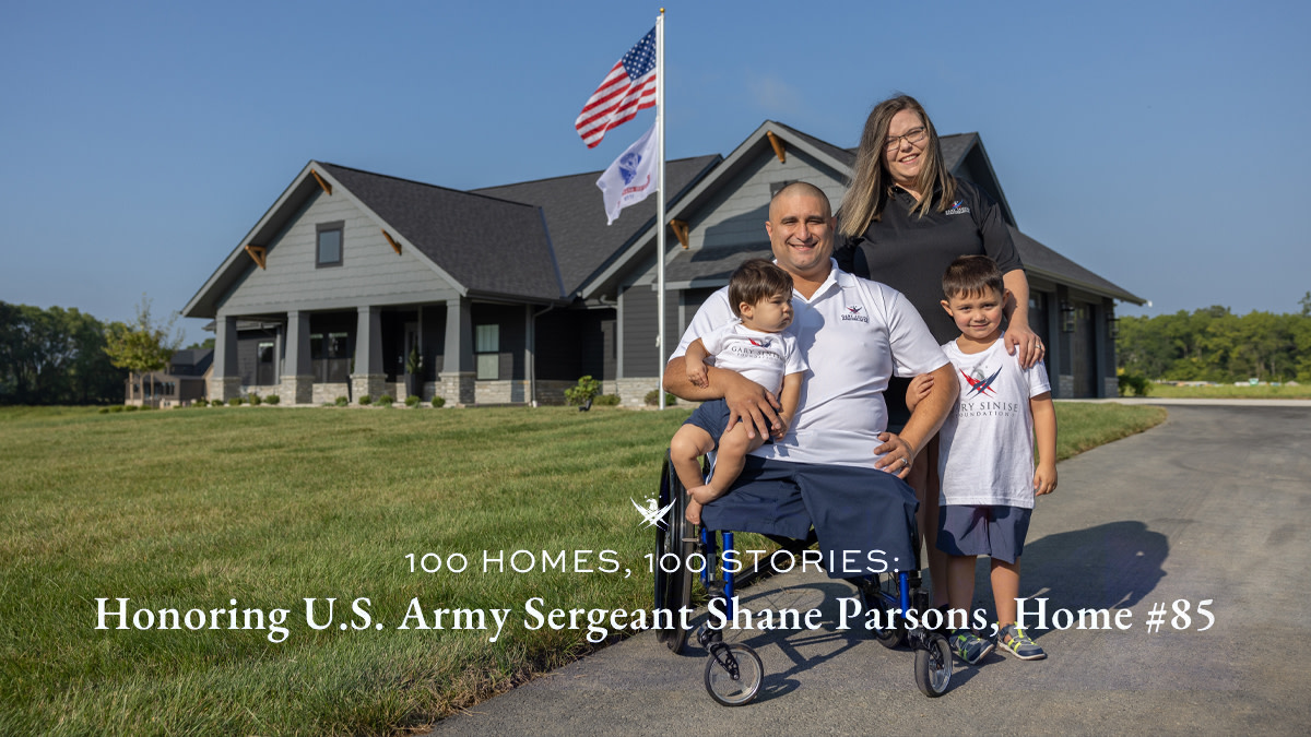 100 Homes, 100 Heroes: Honoring Sgt. Shane Parsons, Home #85 | Gary ...