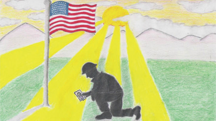 2012 Holiday Card Design Contest Winner | Gary Sinise Foundation