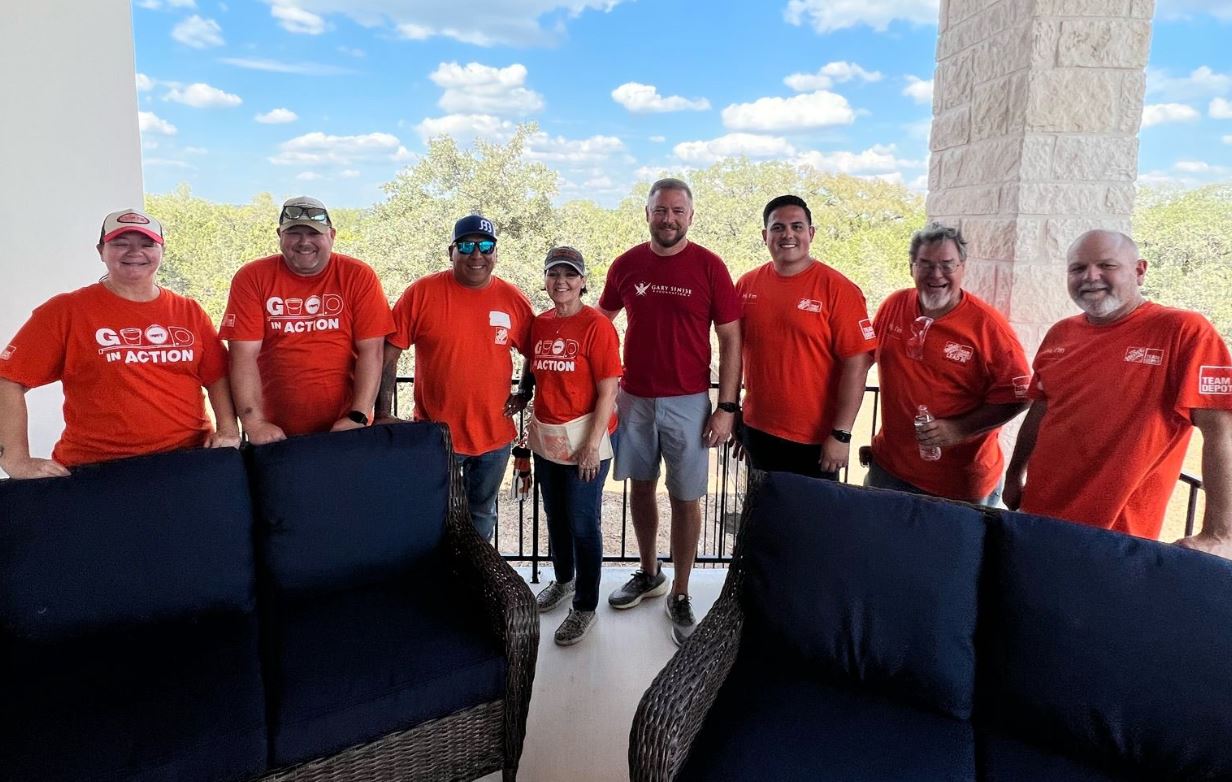 Team Depot Event a Huge Success at Derick Carver's New R.I.S.E. Home ...