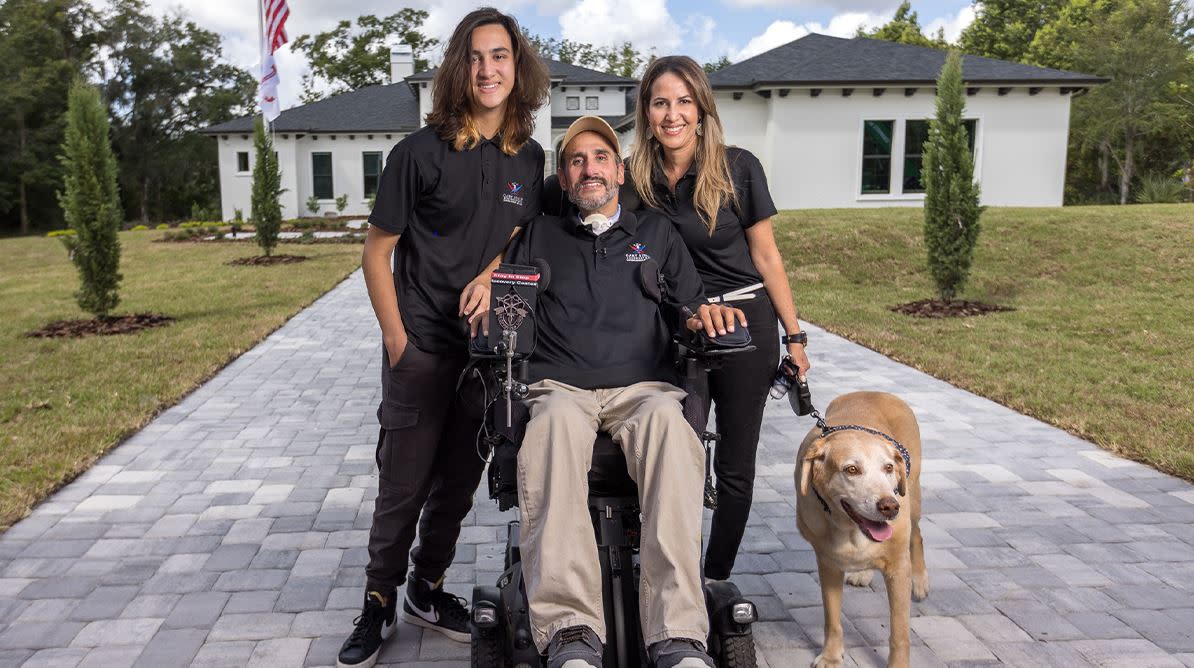 Retired U.S. Army CW3 Romulo "Romy" Camargo Home Dedication Video ...