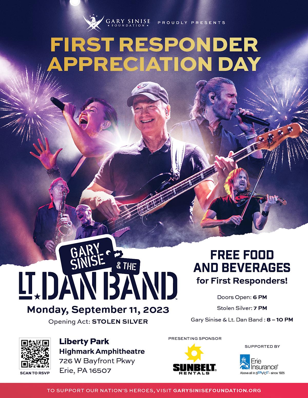 Gary Sinise Foundation Presents: First Responder Appreciation Day on 9/ ...