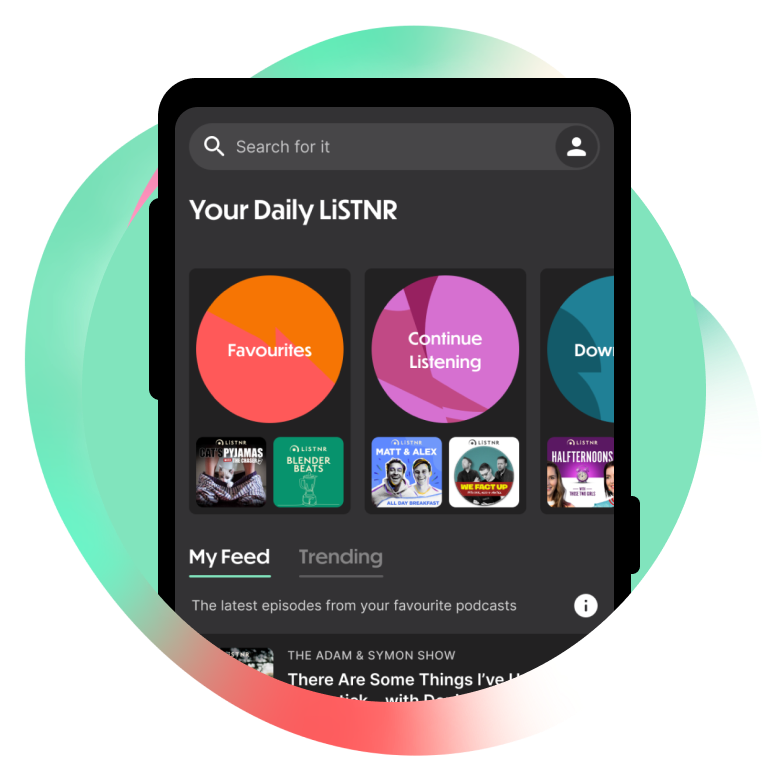 LiSTNR - Radio, Podcasts, Music, News.