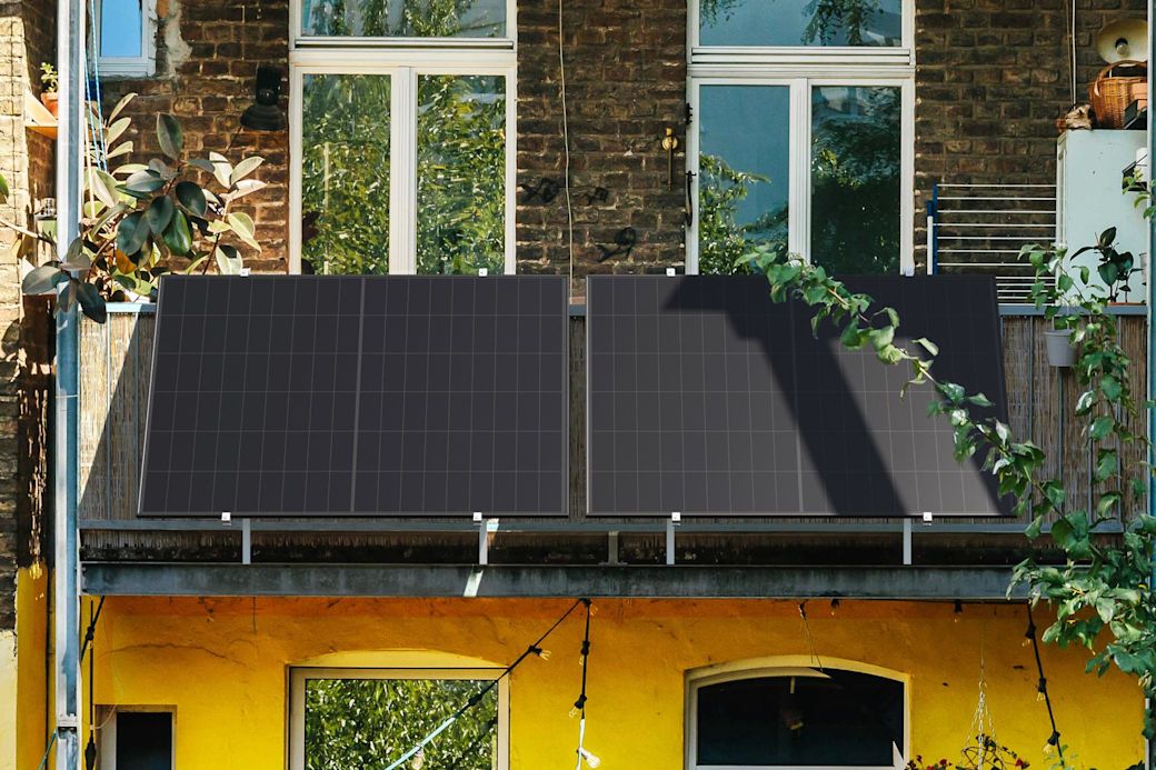 Balkon-Solaranlage: Sonne aus der Steckdose.