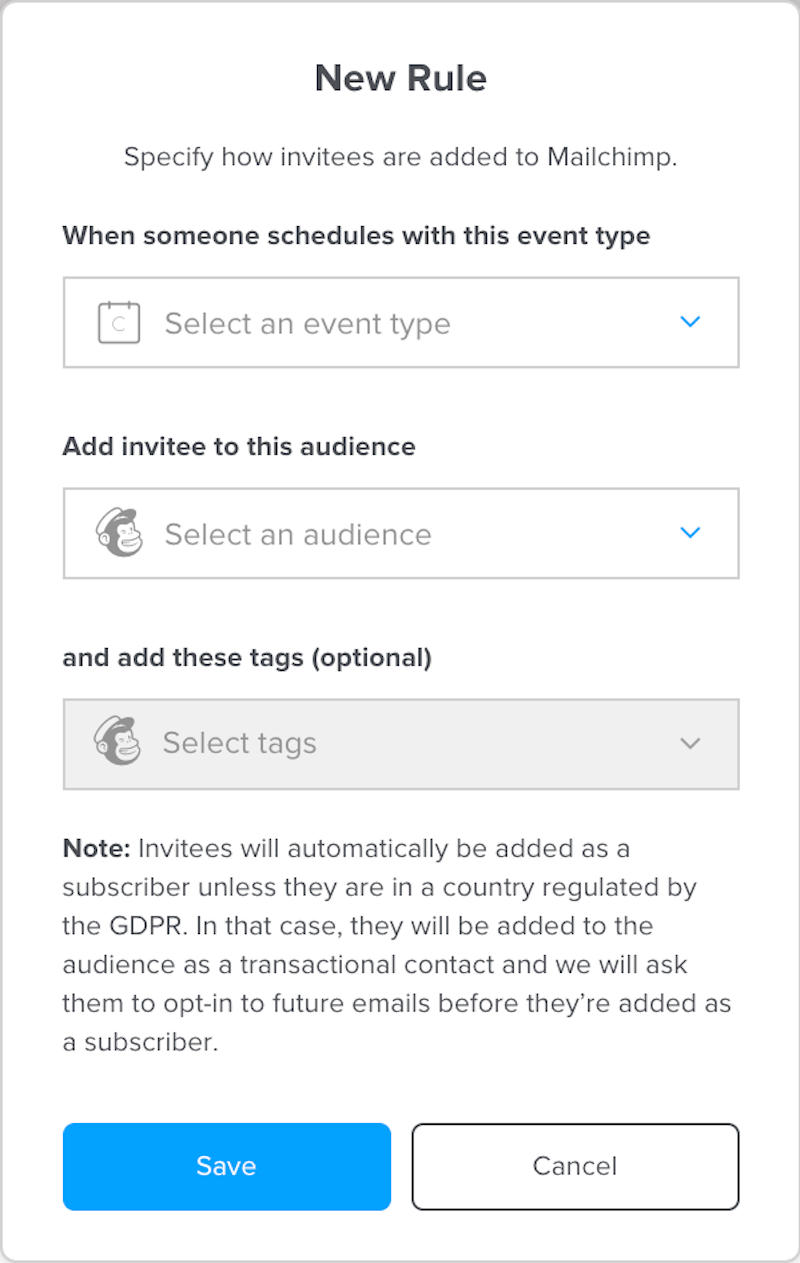 Calendly | Mailchimp