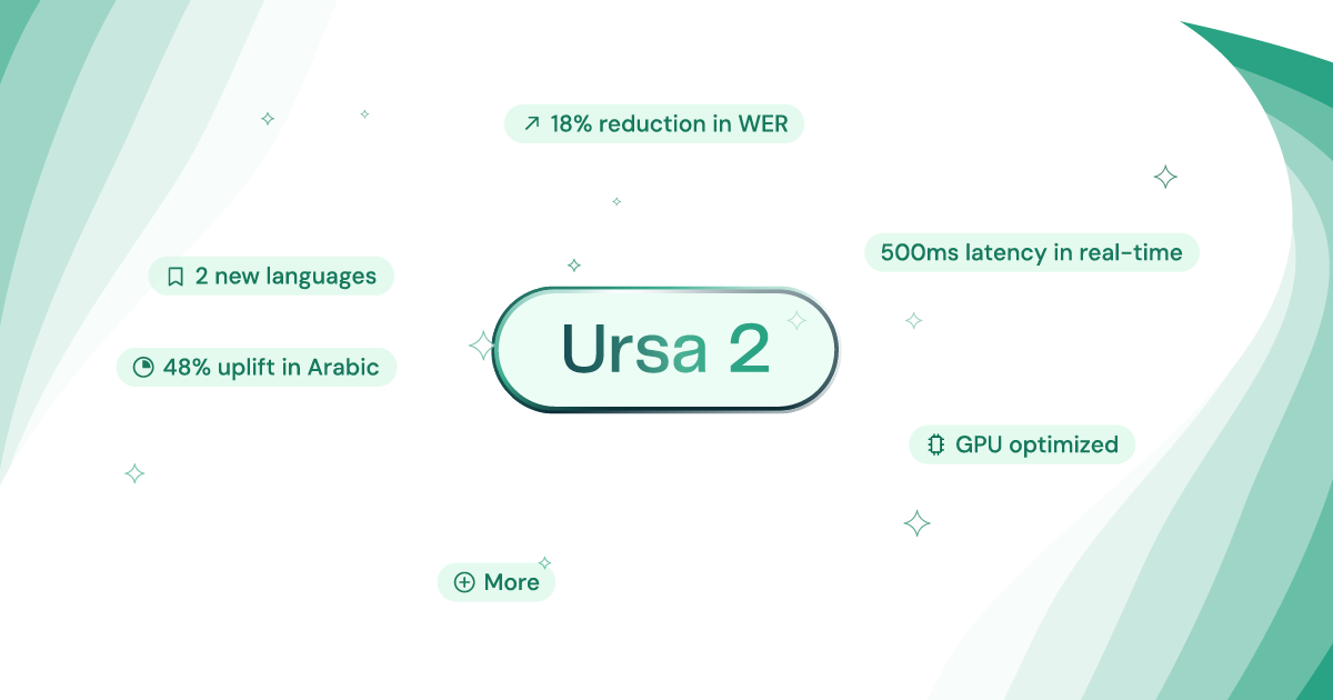 Ursa 2: Elevating speech recognition across 50+ languages