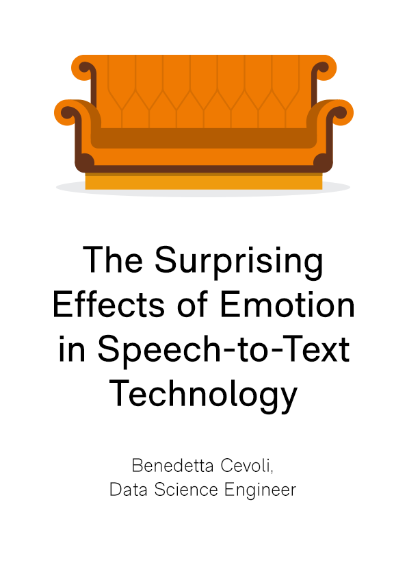 The Surprising Effects of Emotion in Speech-to-Text Technology