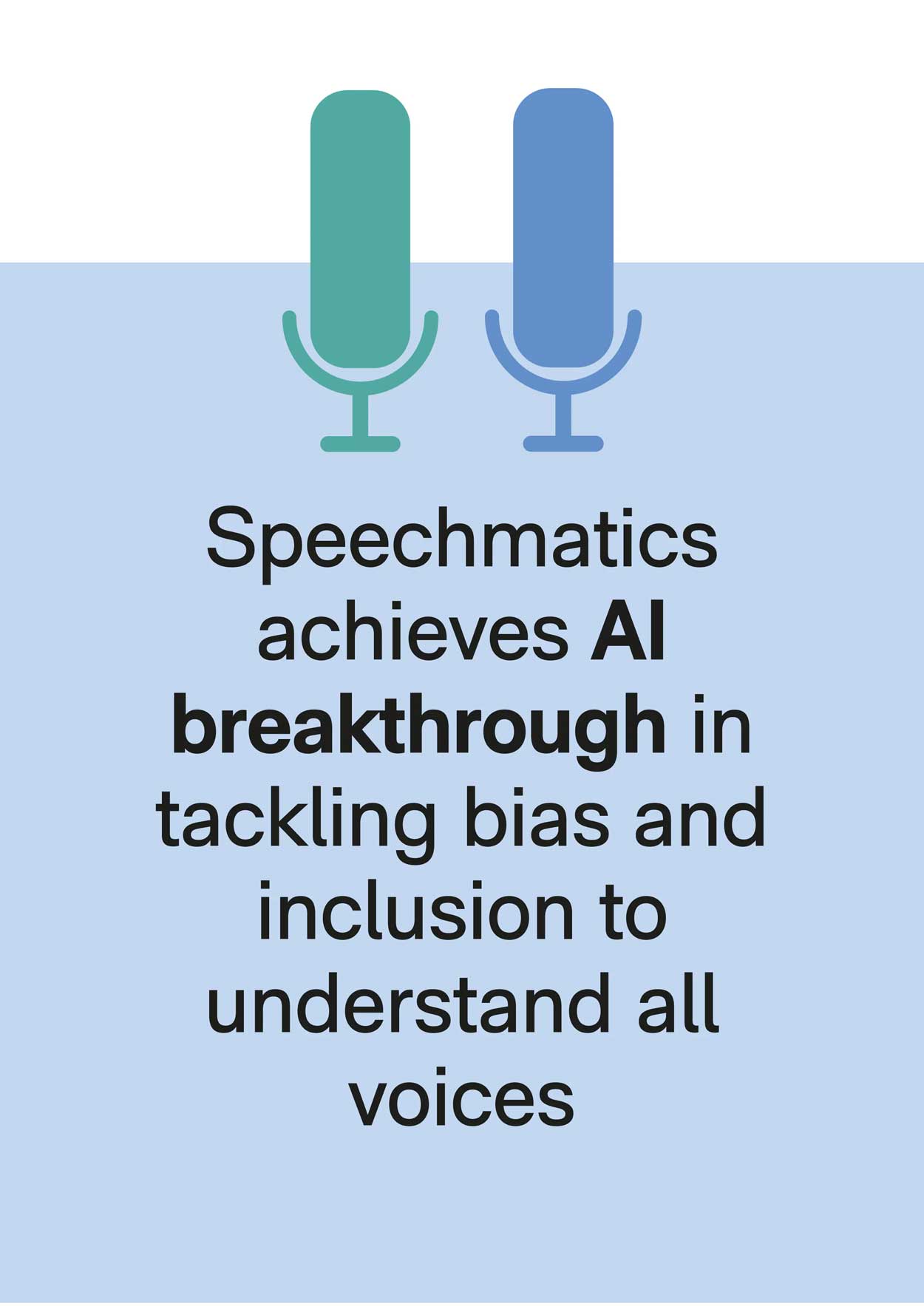 Speechmatics achieves AI breakthrough, beating tech giants in tackling bias and inclusion to ...