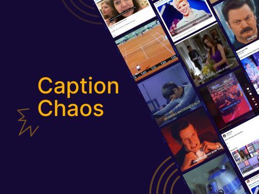 Caption Chaos | Hilarious Times Captions Got It Wrong