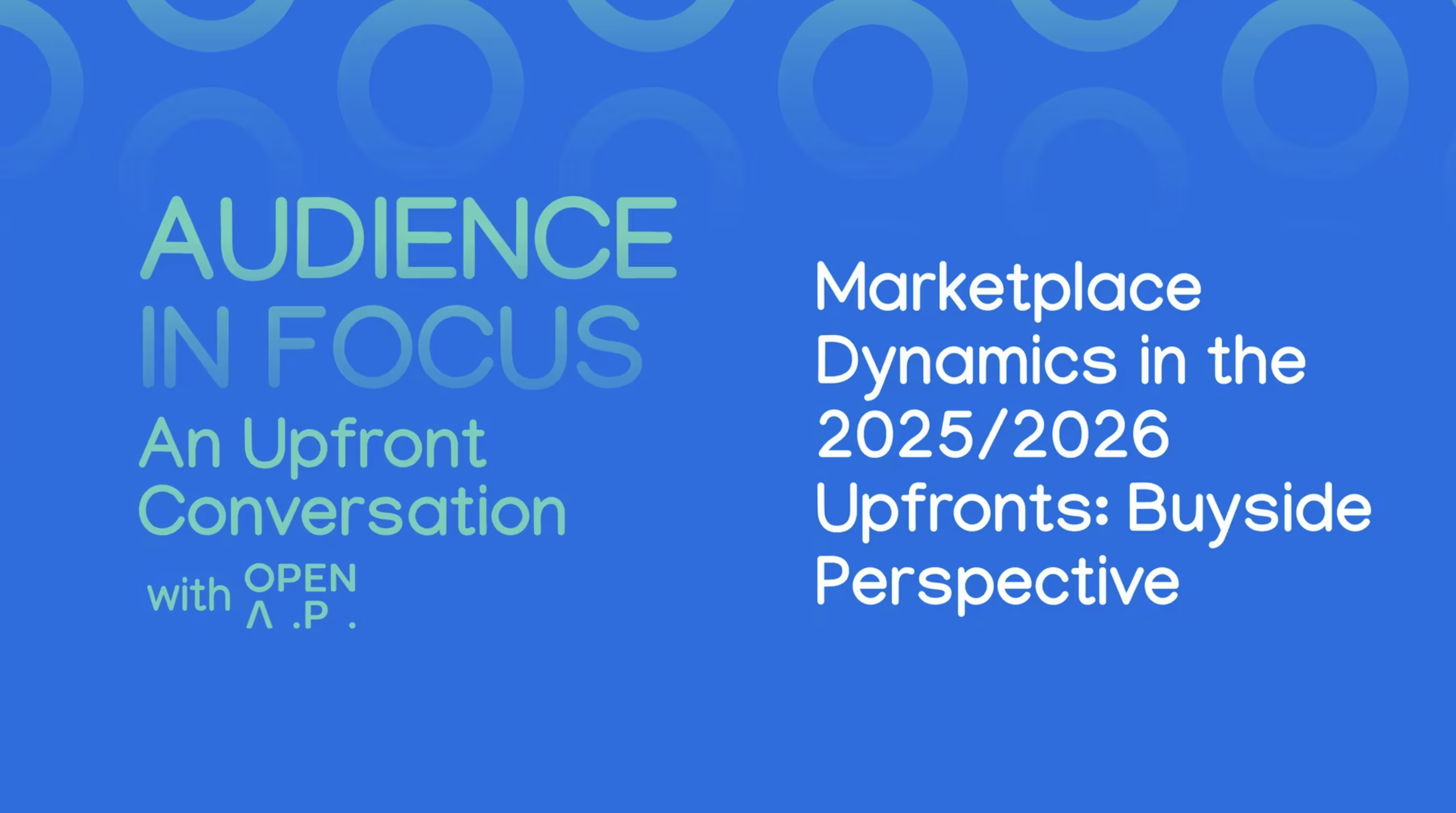 Video | Audience in Focus 2025: Marketplace Dynamics in the 2025/26 ...