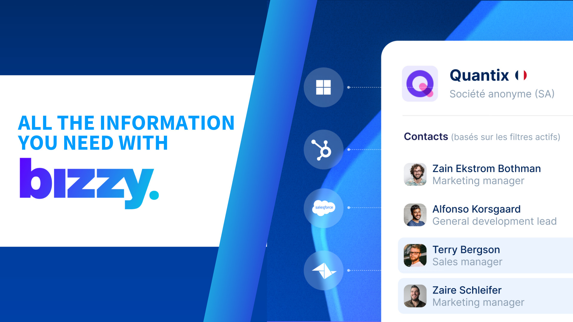 Bizzy: the tool for effective prospecting | Leexi - AI Notetaker