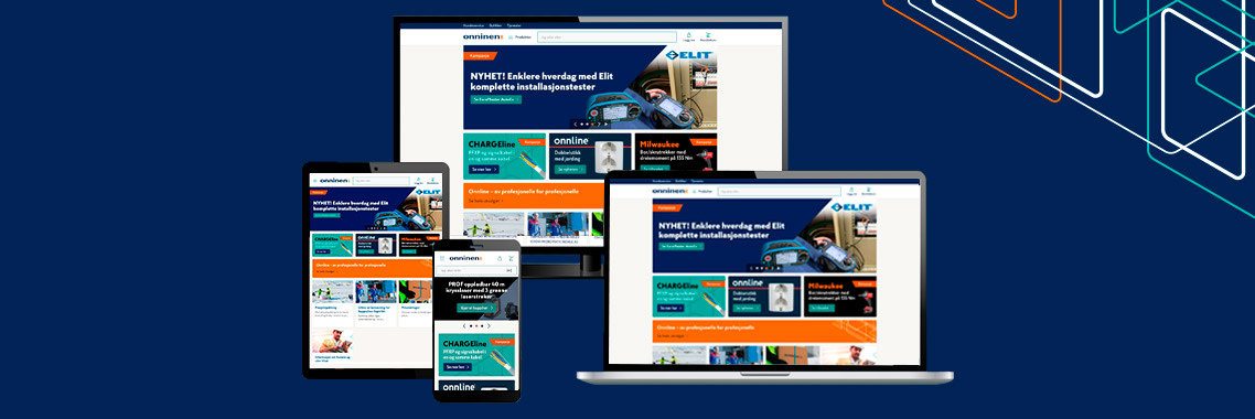 Onninen – elektrogrossist, bredt sortiment, rask levering | Onninen AS