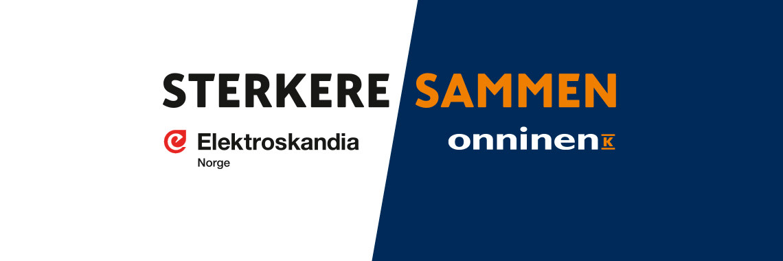 Onninen og Elektroskandia blir sterkere sammen | Onninen AS