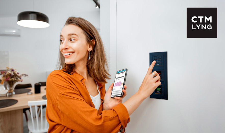 mTouch® Energy – digitalt wattmeter fra CTM Lyng | Onninen AS