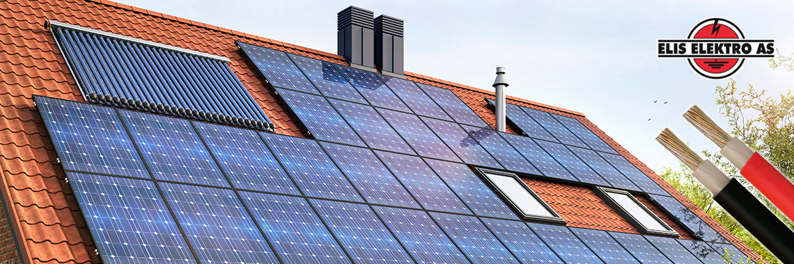 Fleksibel solcellekabel fra Elis Elektro | Onninen AS