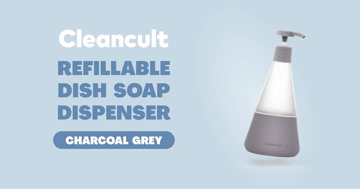 Refillable Dish Soap Dispenser Cleancult