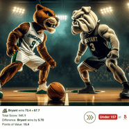 NCAAB FREE Pick Of The Day Binghamton Bearcats Vs Bryant Bulldogs U156 NCAAB FREE Pick Of The Day Binghamton Bearcats Vs Bryant Bulldogs U156