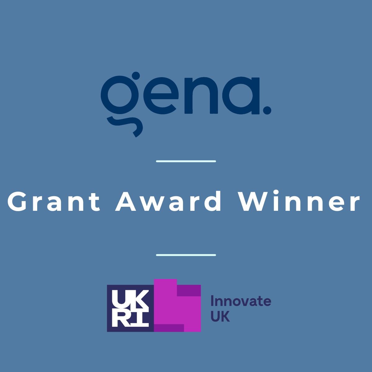 Gena Receives Innovate UK’s “Trailblazing Innovation Award” to Improve Cancer Patients’ Access ...