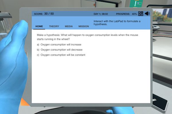 Cellular Respiration: Respirometry | Labster Virtual Labs