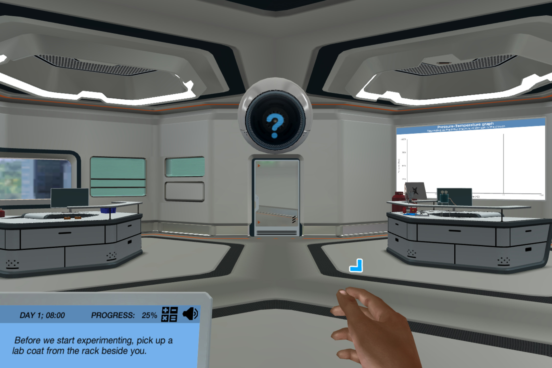 Ideal Gas Law: Introduction | Labster Virtual Labs