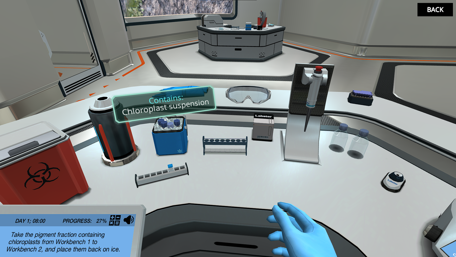 Photosynthesis: Algae pigment analysis Virtual Lab