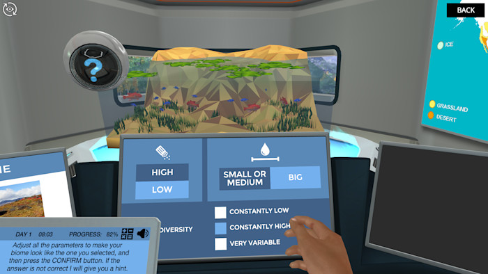 Biomes: Identify and create the main biomes on Earth | Labster Virtual Labs