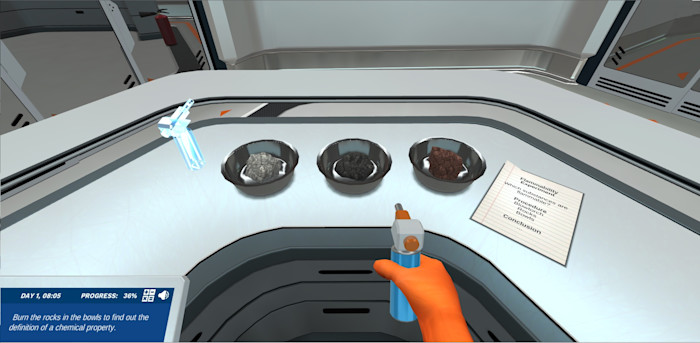 Physical and Chemical Properties: Escape the lab! | Labster Virtual Labs