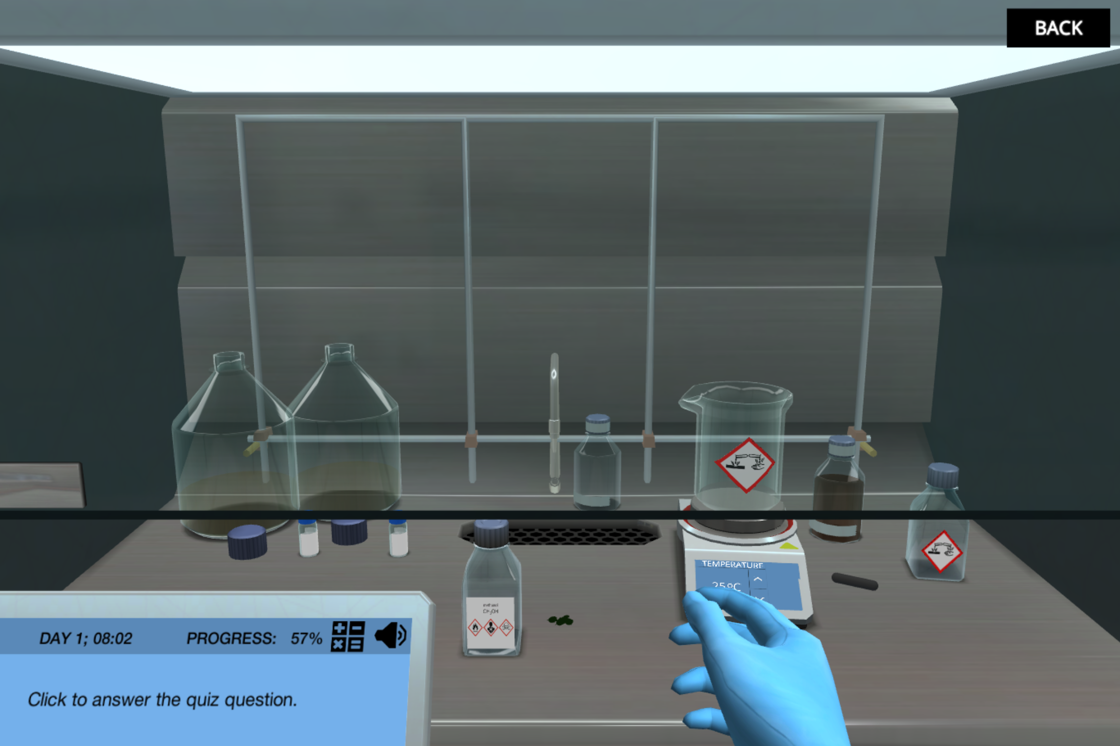 Chemistry Safety: Hazard Symbols Virtual Lab